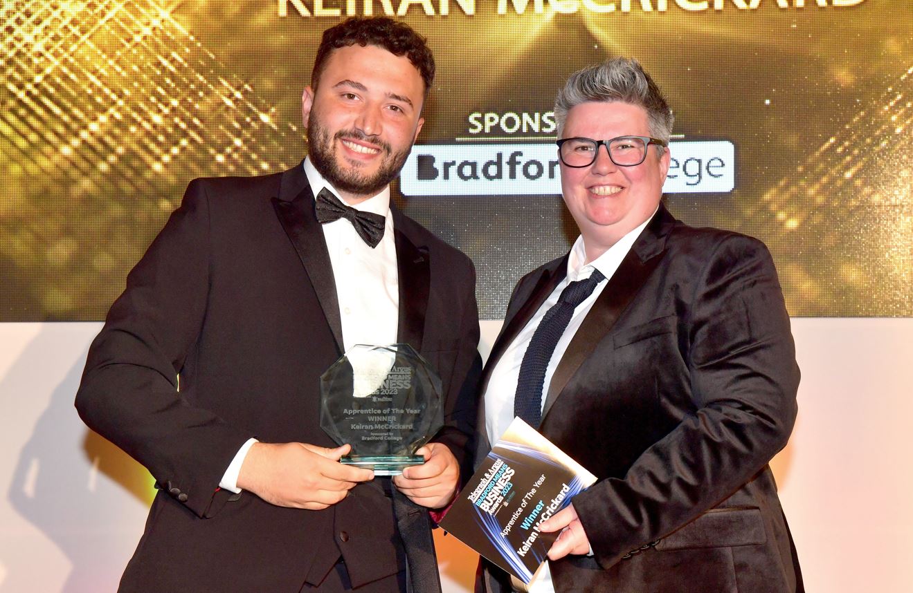 Solenis apprentice wins at Bradford Means Business Awards - Bradford ...