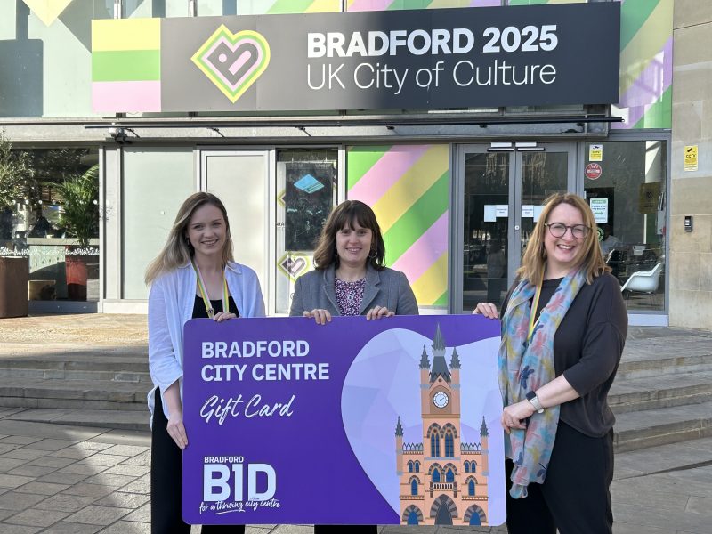Bradford gift card launches new design and collaboration with Bradford ...