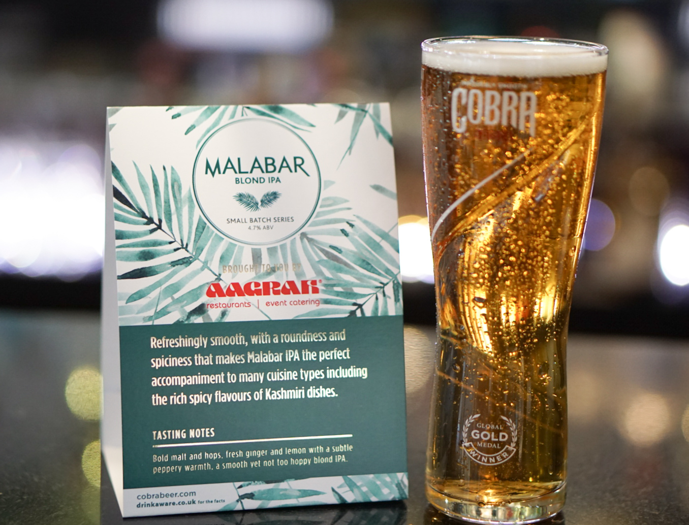 COBRA BEER LAUNCHES NEW BLOND IPA MALABAR IN AAGRAH - Bradford Means ...