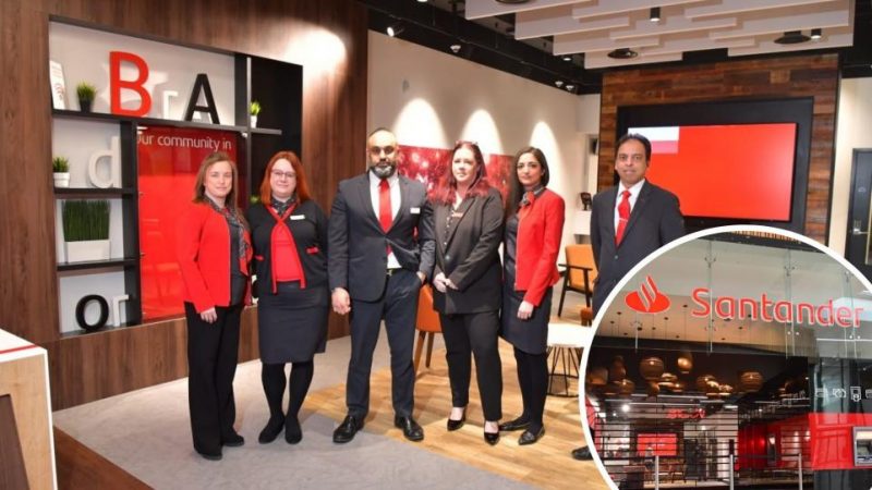 Santander returns to Bradford with branch at The Broadway - Bradford ...