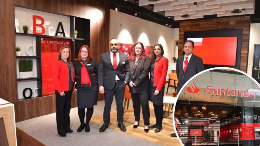 Santander returns to Bradford with branch at The Broadway - Bradford ...