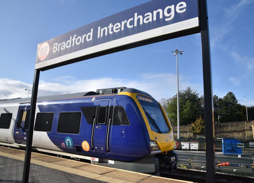 Northern Rail's new 'state-of-the-art' train rolls into Bradford ...