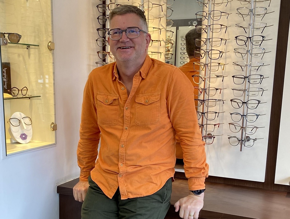 Optician Graham has helped generations of families in Bingley ...