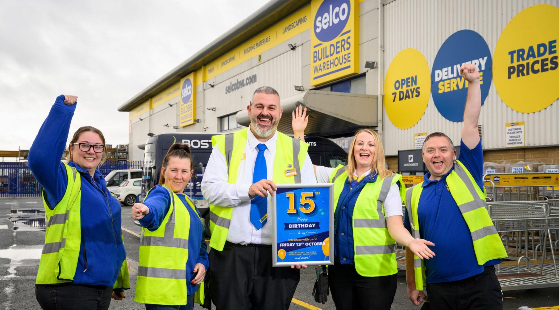 Bradford builders' merchants marks 15 years of trading in city ...