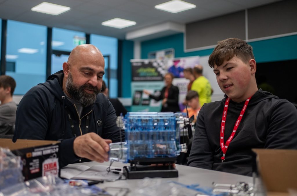 Model engine workshop and film-making clubs at Bradford College ...