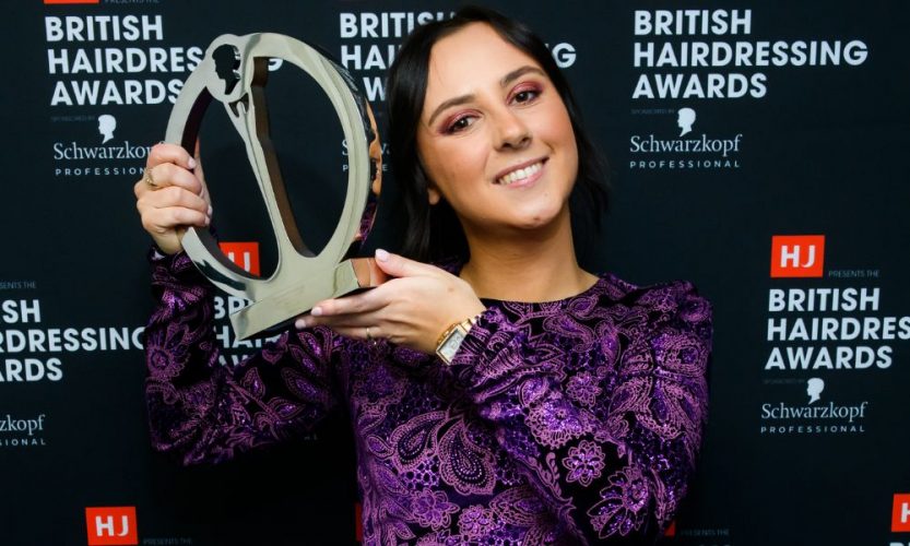 Hairdresser 'honoured' to win award at prestigious national ceremony ...