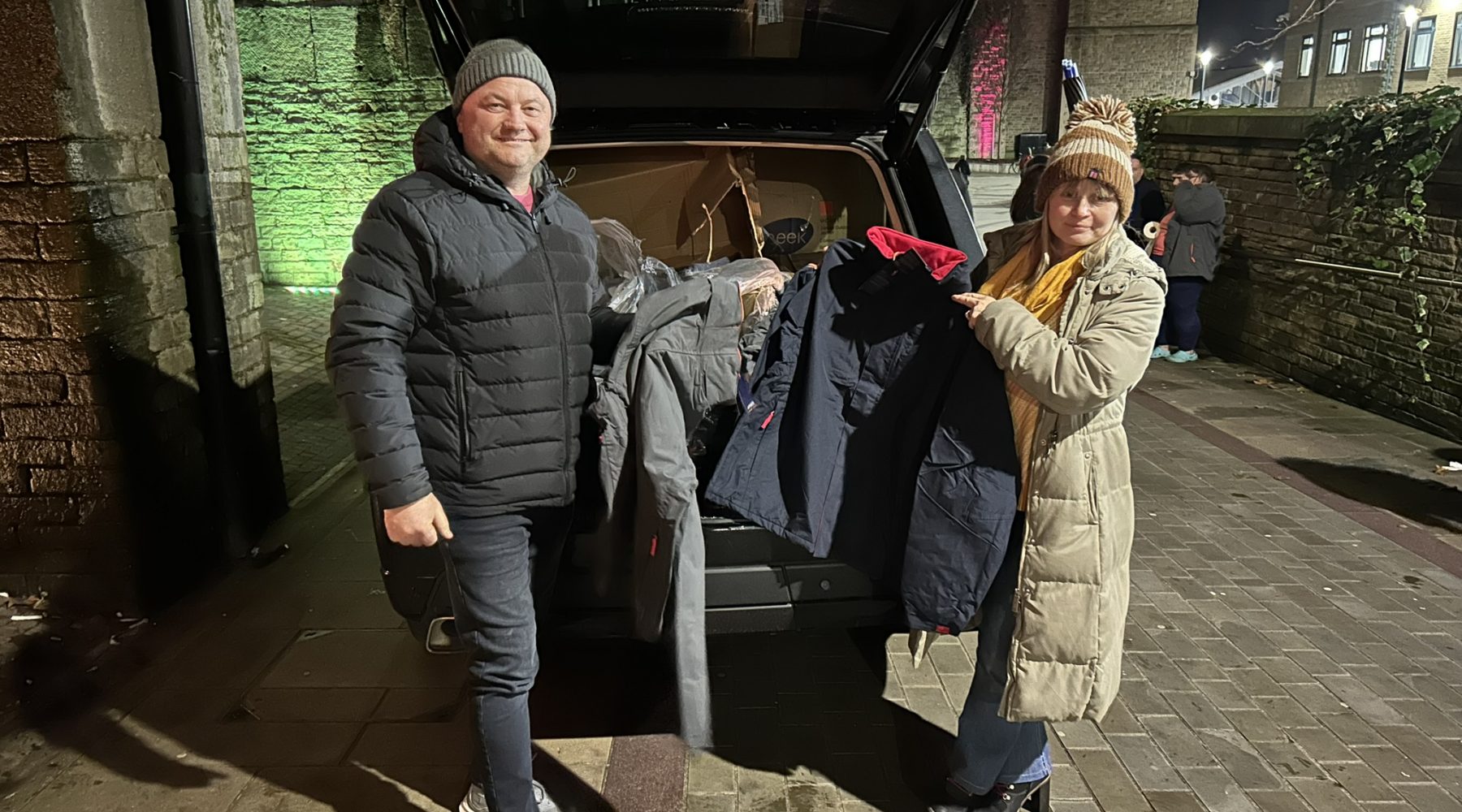 Business donates 100 coats to help homeless living on streets of ...