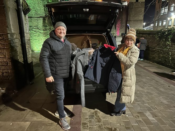 Business donates 100 coats to help homeless living on streets of ...
