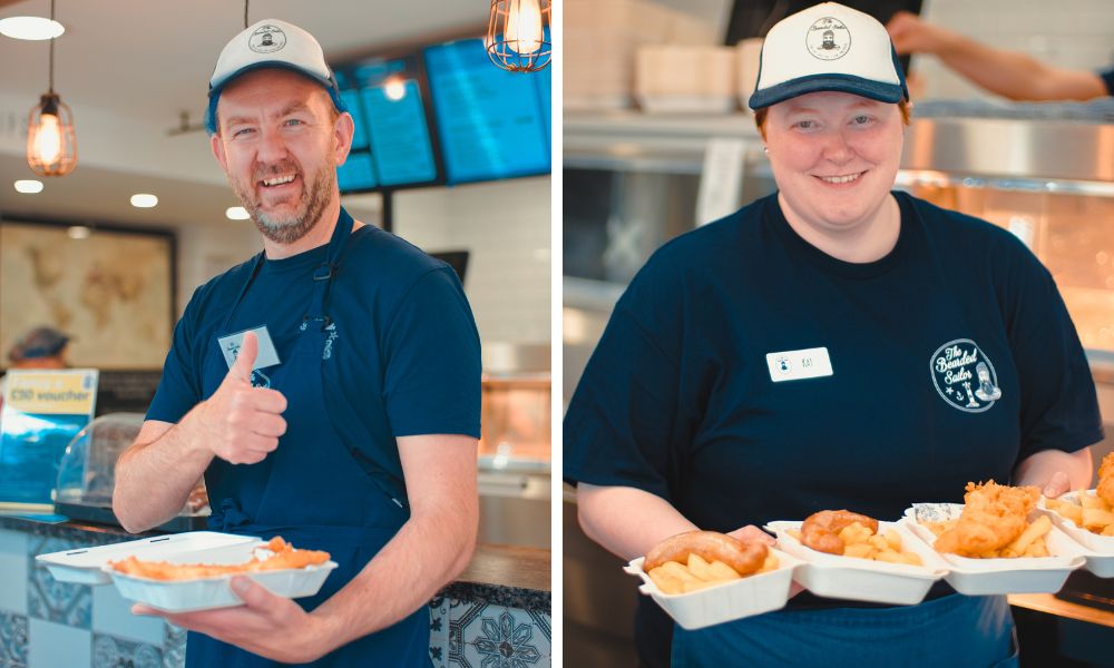 Fish and chip shop with 'superb staff' is named one of UK's best ...