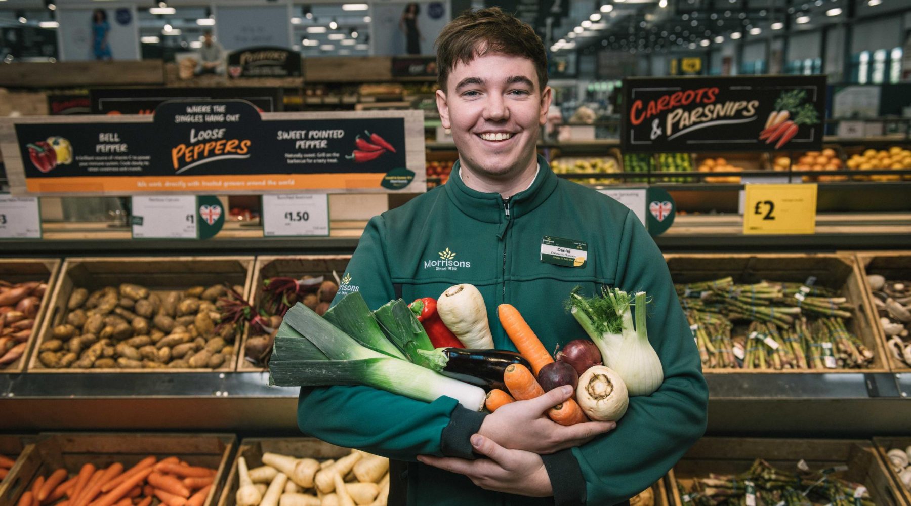 Morrisons becomes first British supermarket to roll-out plastic free ...