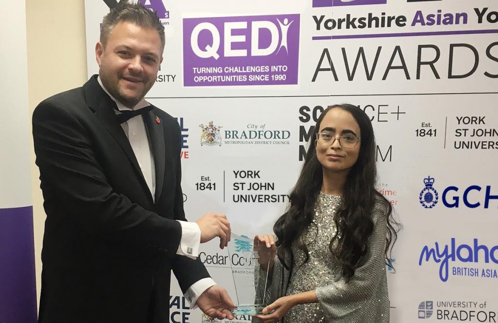 Huma Malik from Bradford named Yorkshire Asian Young Achiever of the Year - Bradford Means Business